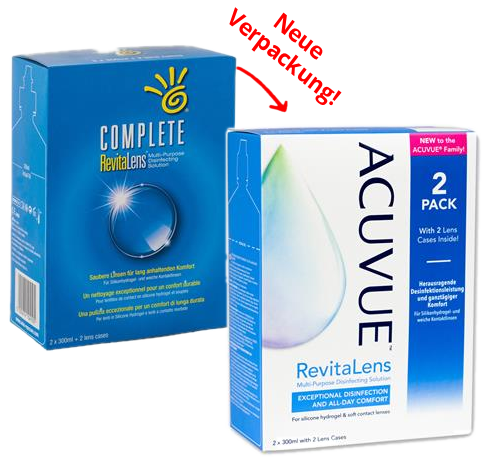 COMPLETE RevitaLens 600 ml Doppelpack